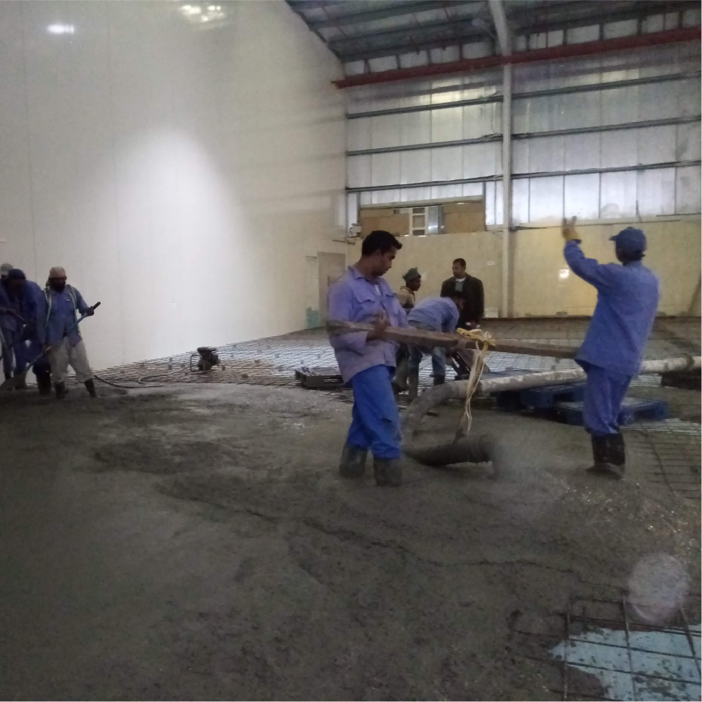 Protection Screed 50mm Thick